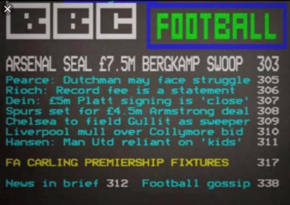 Teletext Transfers