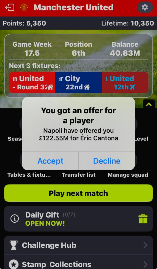 Retro Football Manager